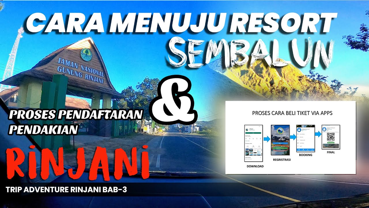 BEGINI CARA CEK SIMAKSI ONLINE & JEMPUT PORTER DI SEMBALUN GUNUNG ...