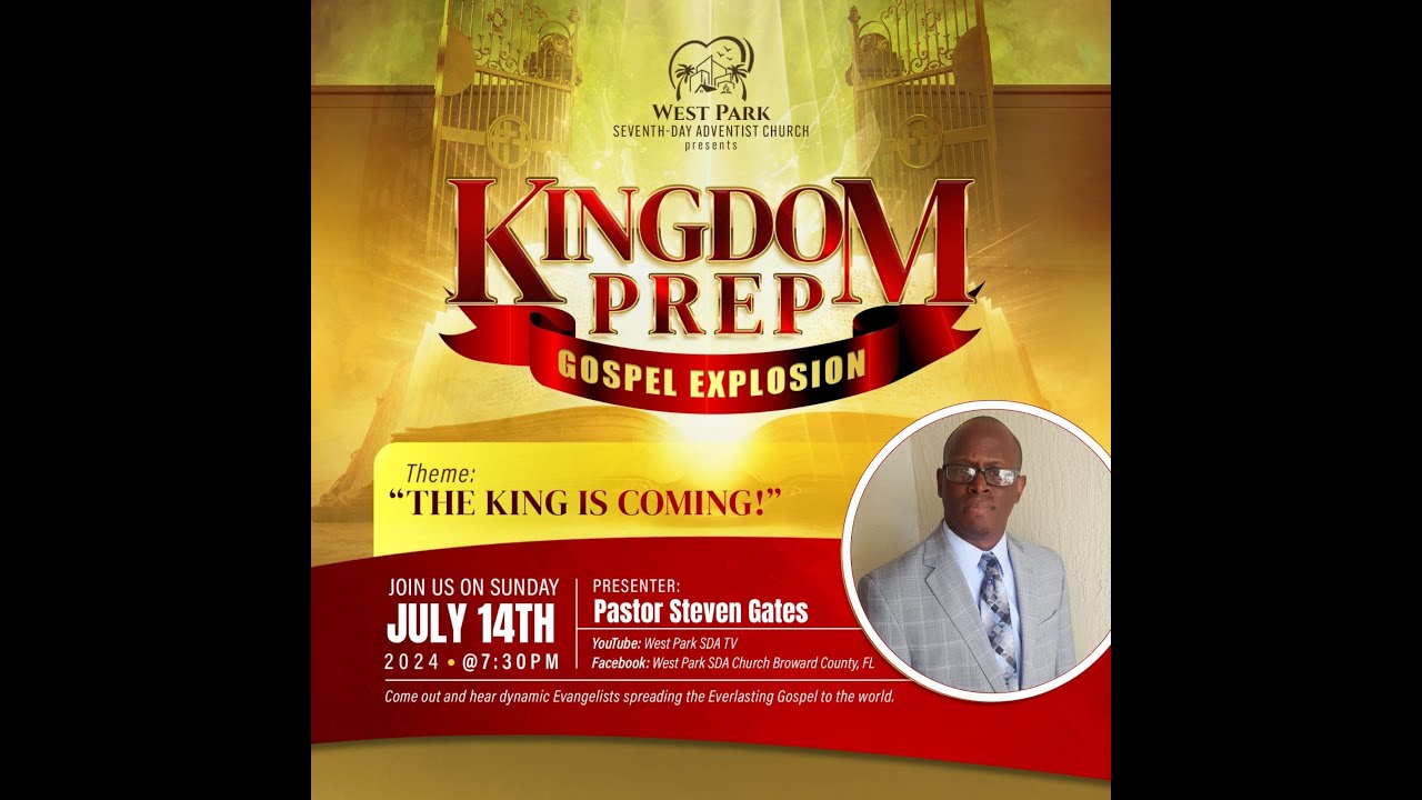 Gospel Explosion || Pastor Pastor Steven Gates || Sunday 7/14/2024 ...