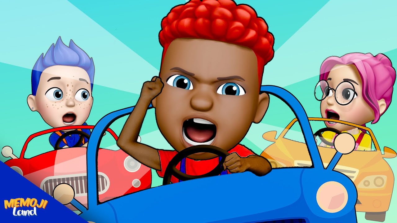 Crazy Car Racing | Memoji Land - YouTube