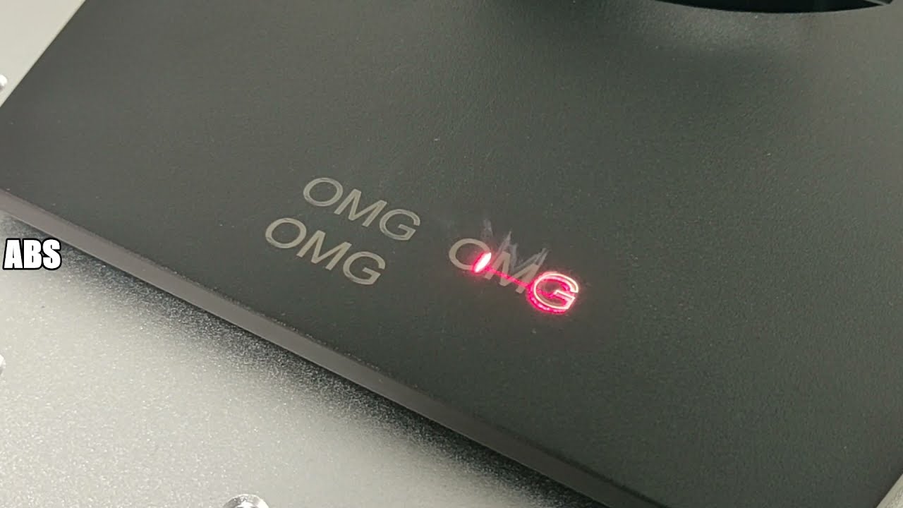 ABS Engraving | 50W Fiber Laser Settings - YouTube