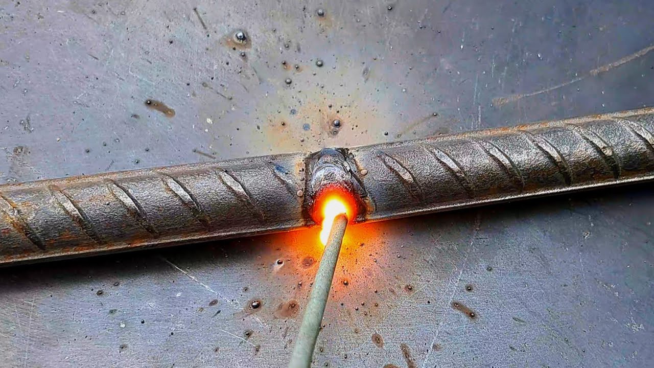 A strong way to weld concrete steel that welders never discuss - YouTube