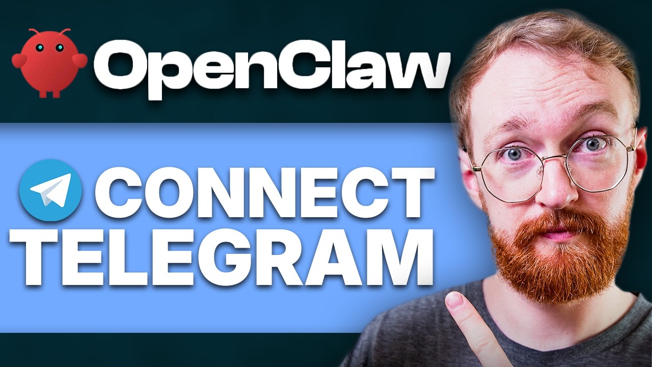 How to Connect OpenClaw to Telegram (Step-by-Step) - YouTube