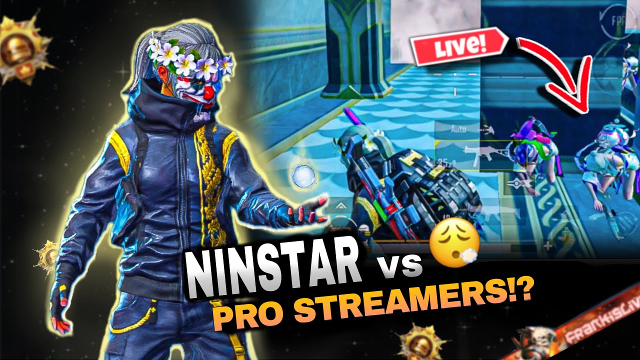 Wiping Streamer Squad!?🔥🥴 | NinStaR Gaming | BGMI - YouTube