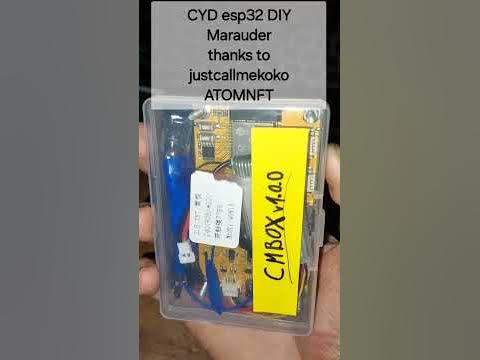 DIY CYD esp32 Marauder #arduino #esp32 #hacker #cyd - YouTube