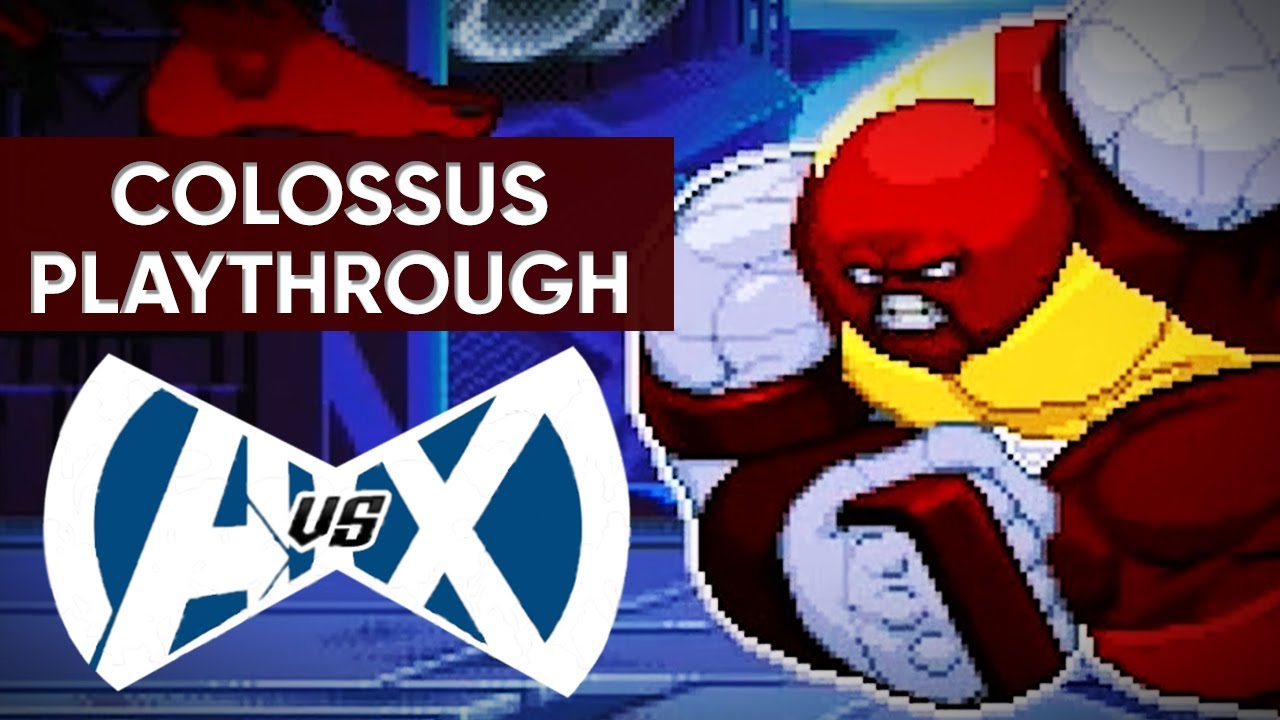 Avengers vs. X-Men (Mugen) - COLOSSUS Gameplay Playthrough 1080p 60fps ...