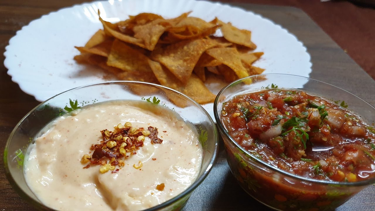 CHEESE DIP & SALSA DIP | 5 MINUTE NACHO CHEESE SAUCE | 5 MINUTE NACHO ...