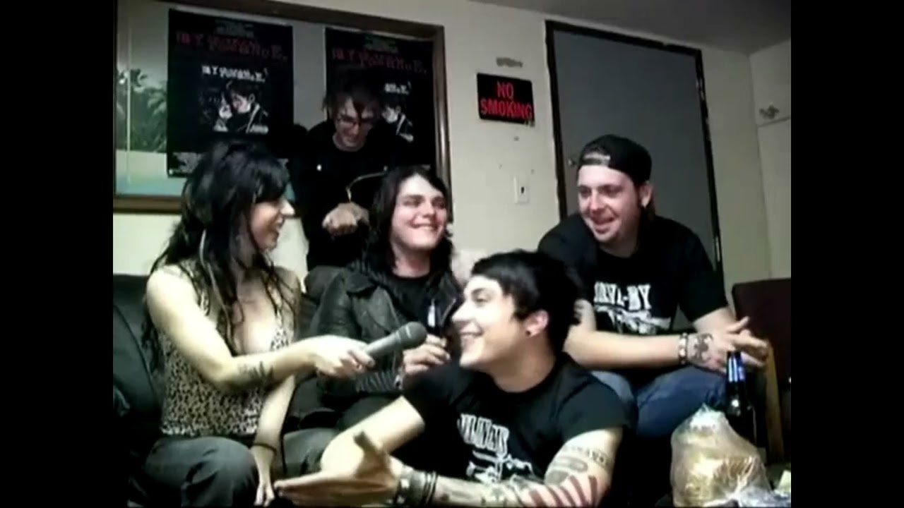 Joanna Angel Interviews My Chemical Romance 2005 Youtube