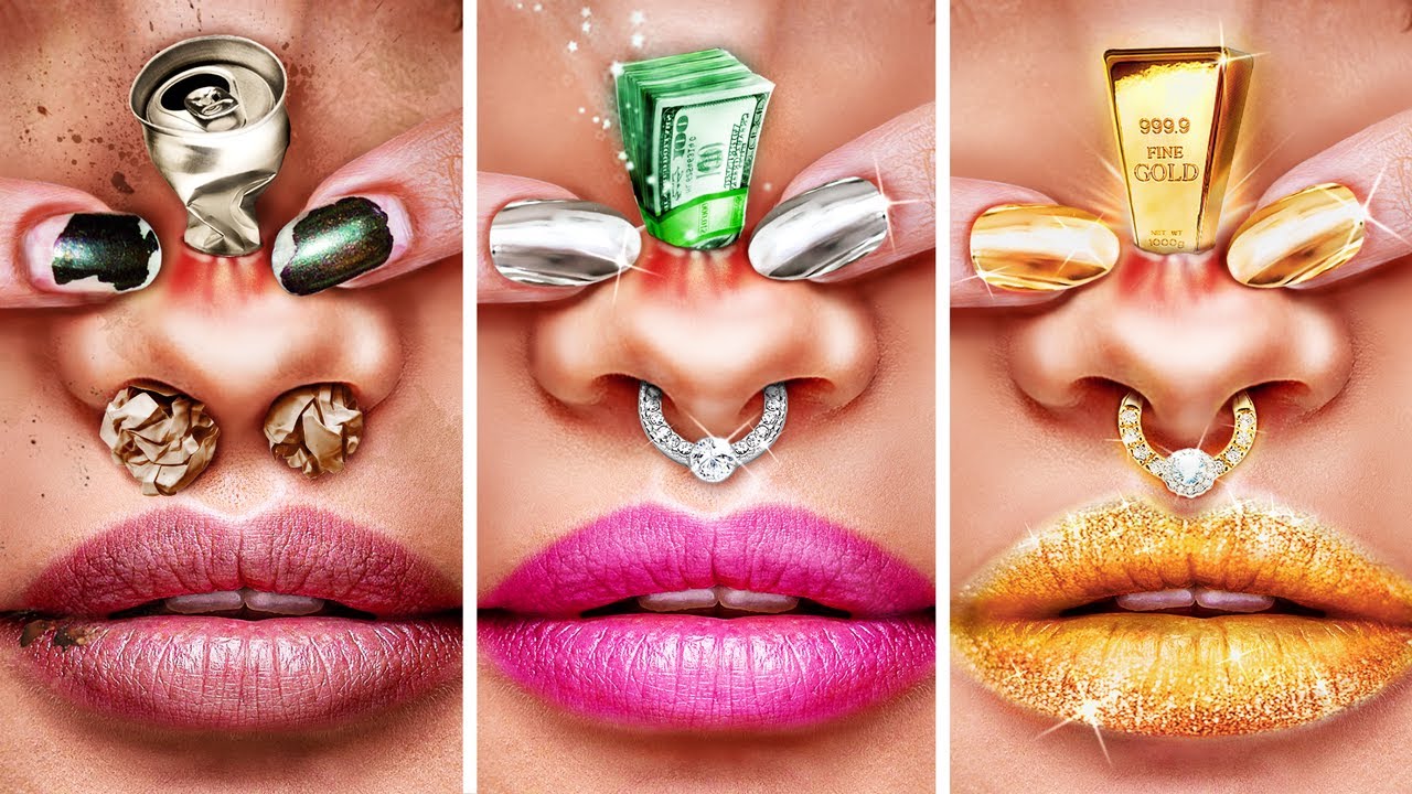 Rico vs Pobre vs Giga Rico - YouTube