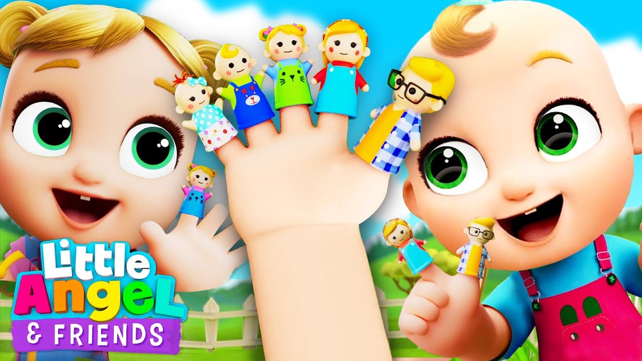 Finger Family | Little Angel And Friends Kid Songs - YouTube