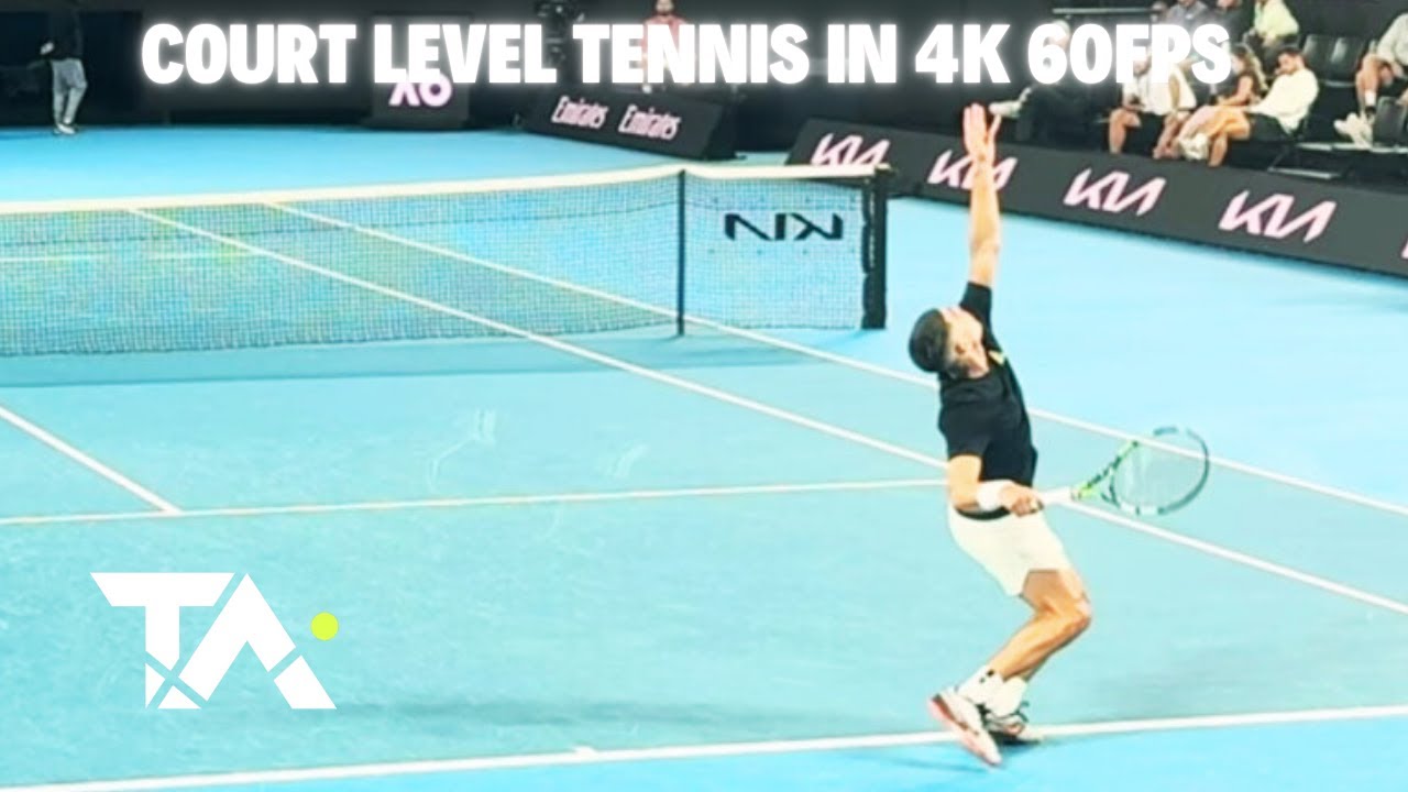 Carlos Alcaraz New Serve Technique: Deep Dive in 4K 60FPS! - YouTube