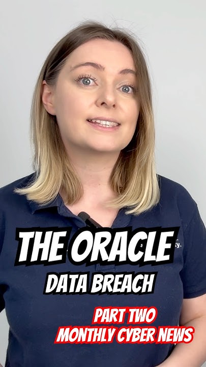 The Oracle Data Breach | Part TWO - YouTube