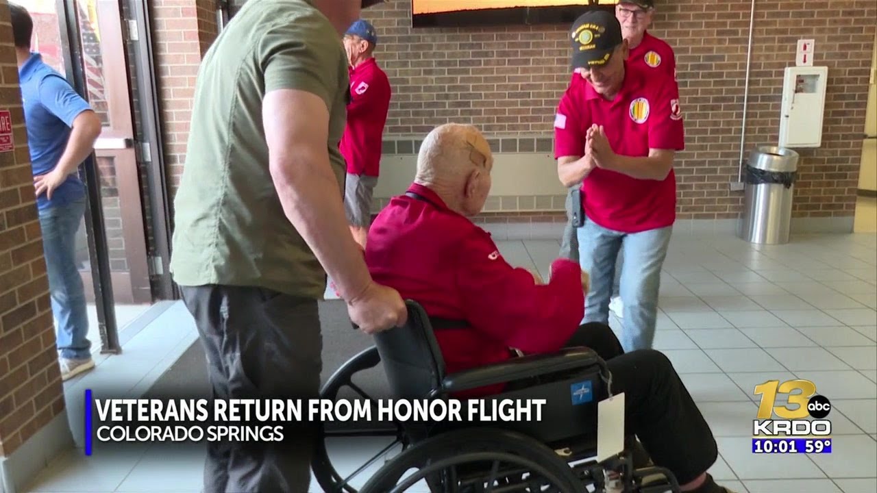 Southern Colorado veterans return from the 20th annual Honor Flight ...