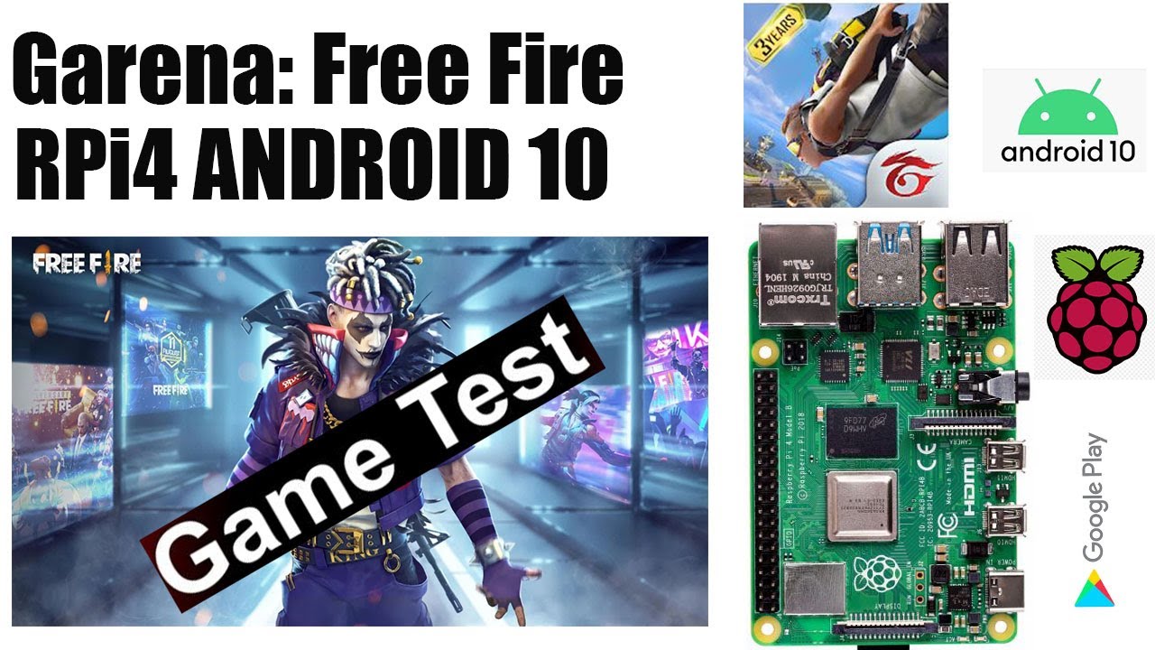 Raspberry Pi 4: Garena Free Fire: 3volution (Android 10) - Game Test ...
