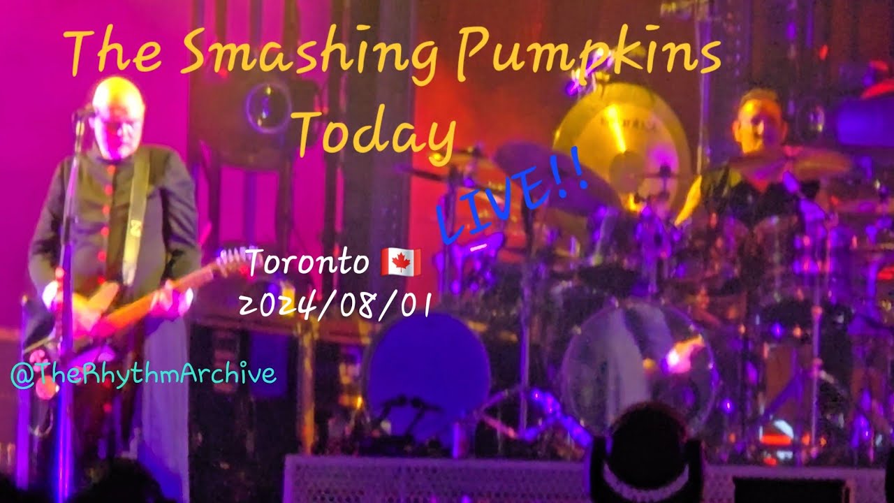 Smashing Pumpkins - Today LIVE! @ Rogers Centre, Toronto ON, 2024/08/01 ...