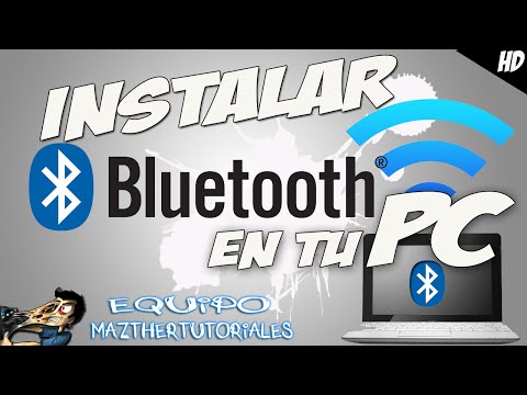 Como Instalar Bluetooth en tu Pc