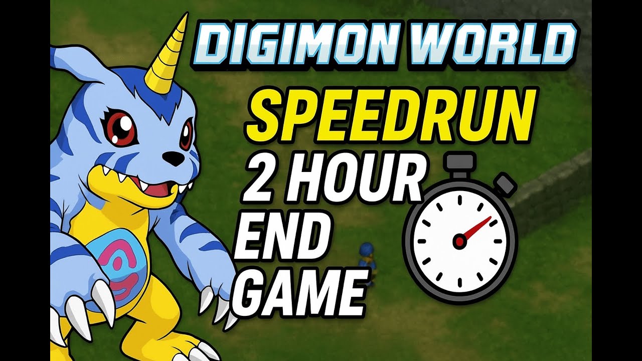 Digimon World ID/EN –Speedrun 2 Hour End Game next digimon? - YouTube