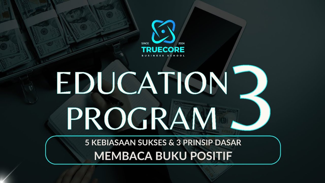 EDPRO 3 - MEMBACA BUKU POSITIF | 5 KEBIASAAN SUKSES & 3 PRINSIP DASAR - YouTube