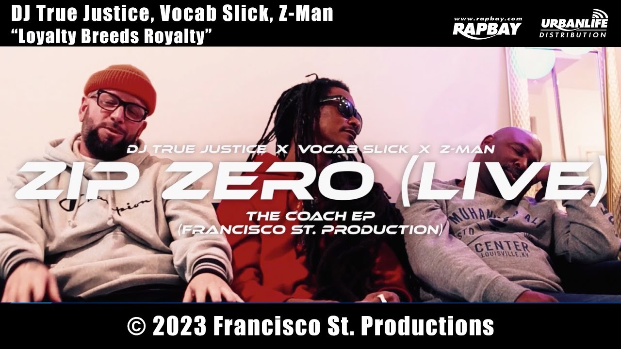 DJ True Justice, Vocab Slick & Z-Man - Zip Zero (Live Version ...