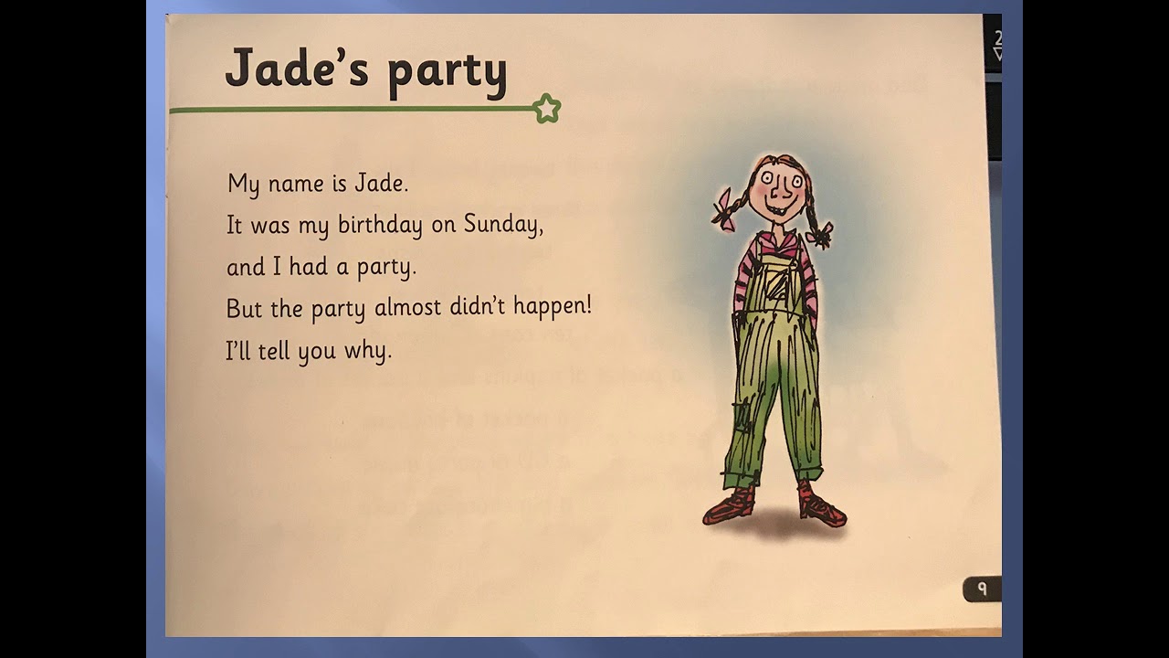 RWI Lesson Jade's Party Day 3 - YouTube