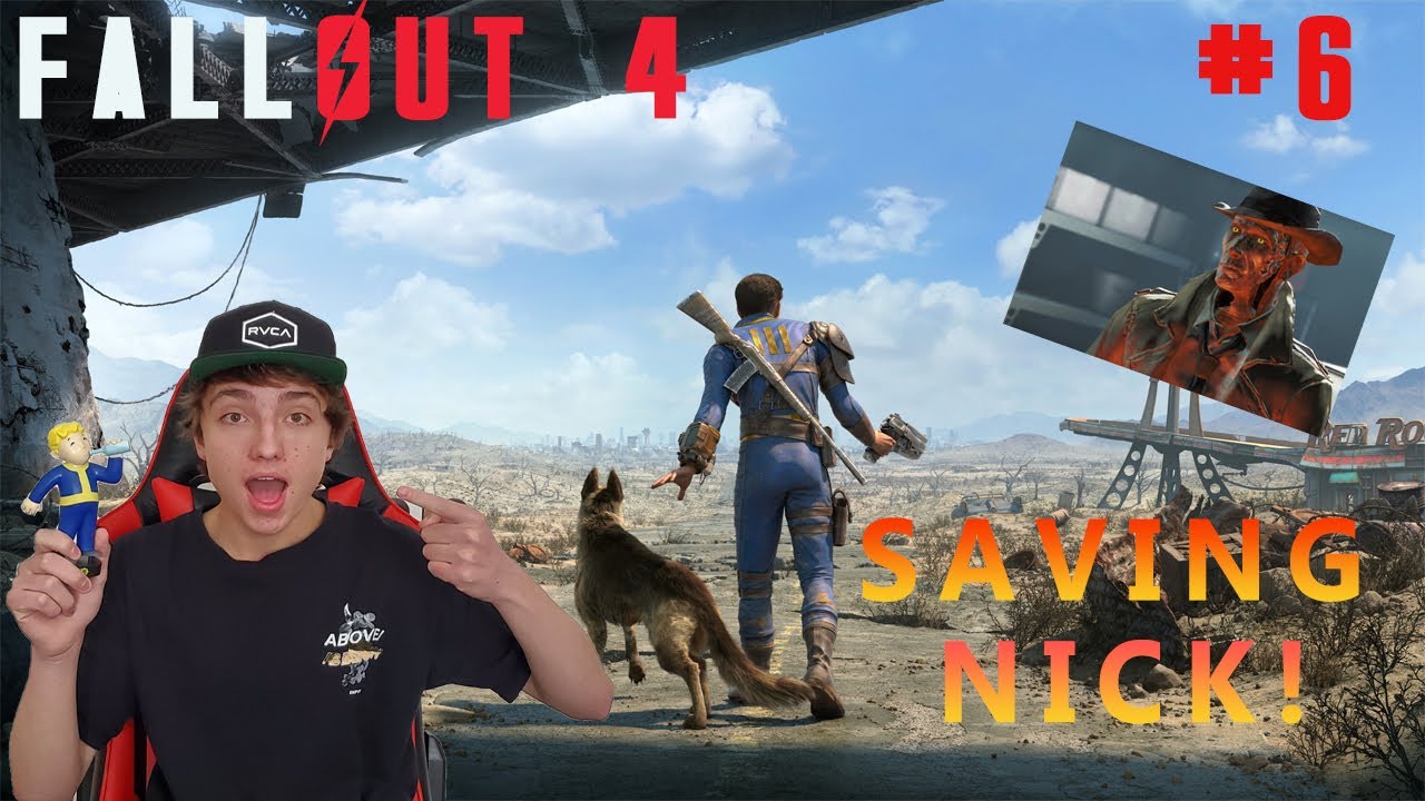 Fallout 4 Episode 6: Saving Nick Valentine! (Walkthrough) - YouTube