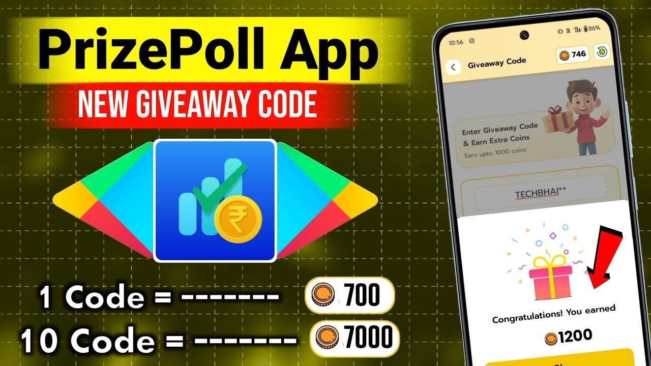 Prize Pool App | Free Redeem code App | How To Get Free Redeem Code ...