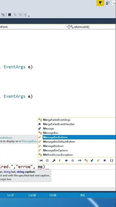 Use of Data Validation In Visual Studio | Learn Visual Studio ...