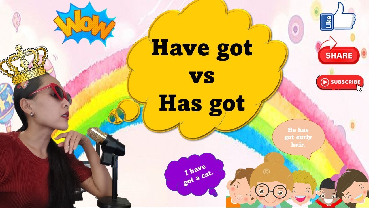 Have got,Has got l English With Teacher Nicky - YouTube