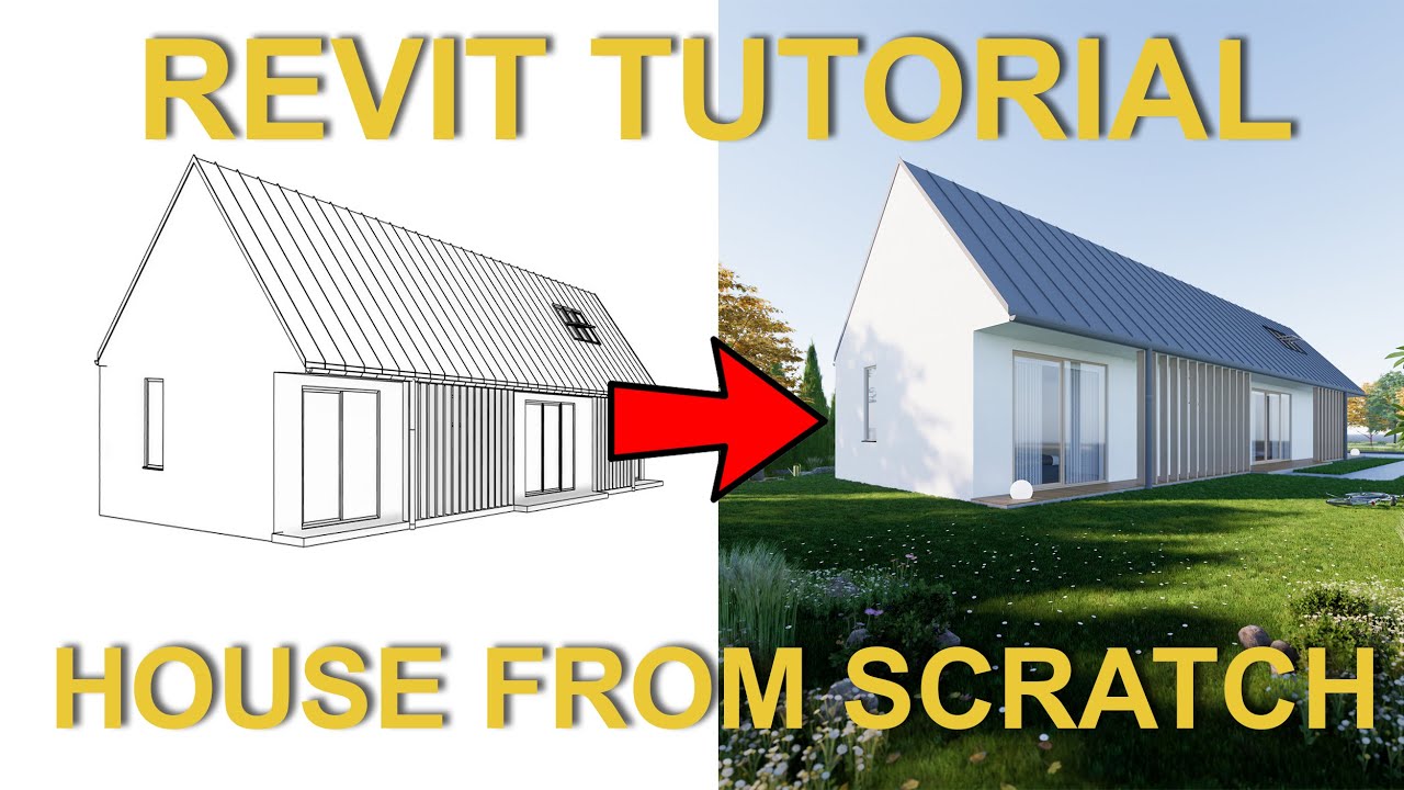 REVIT TUTORIAL How To Create House From SCRATCH In REVIT Used REVIT TUTORIAL How To Create House From SCRATCH In REVIT Used