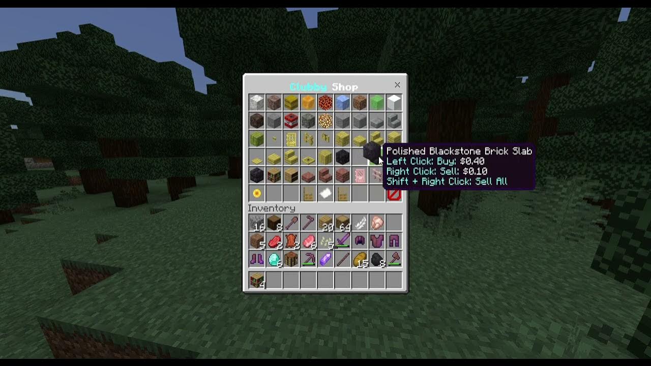 [plugin] Shopgui Minecraft Pocketmine Mp Youtube