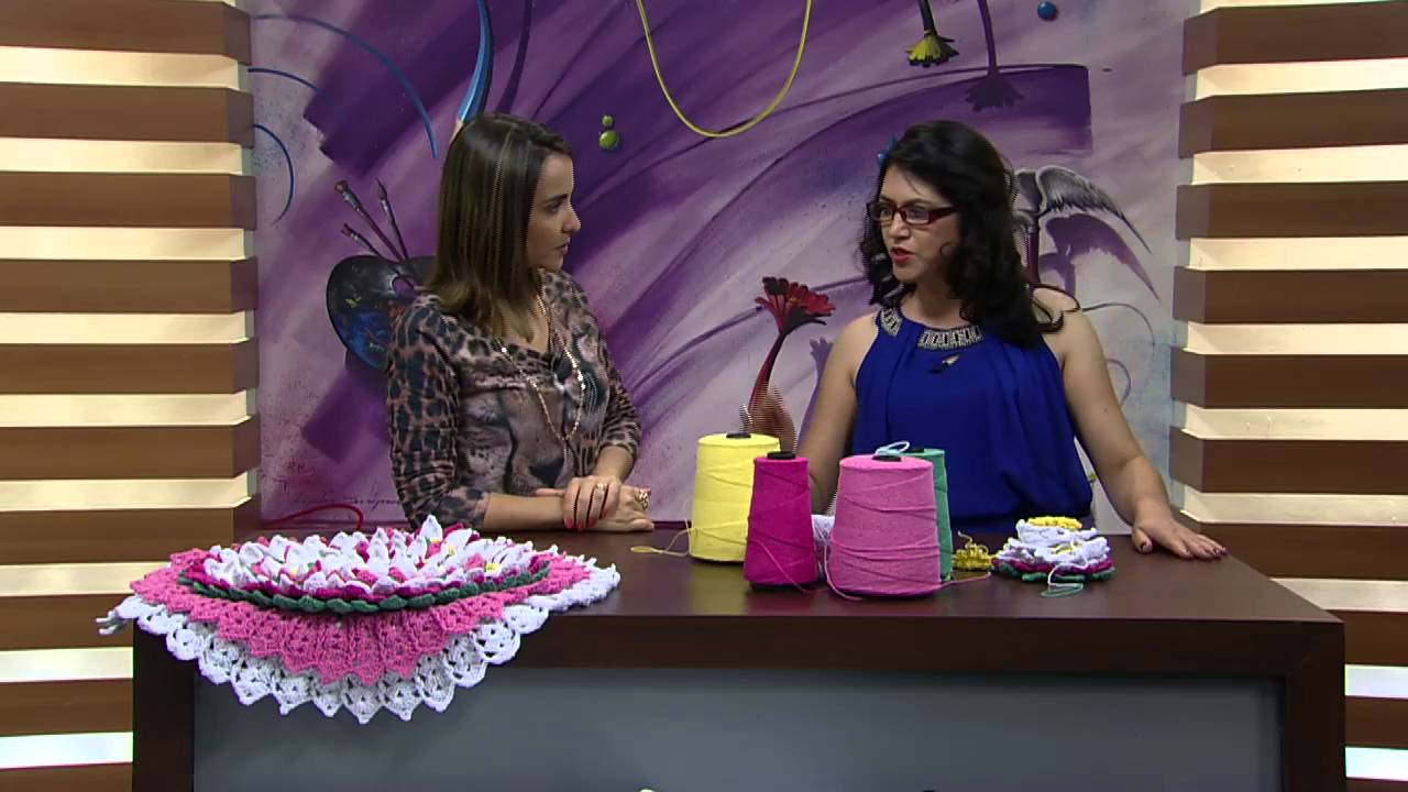 Mulher.com - 11/01/2016 - Crochê - Maria José PT1 - YouTube