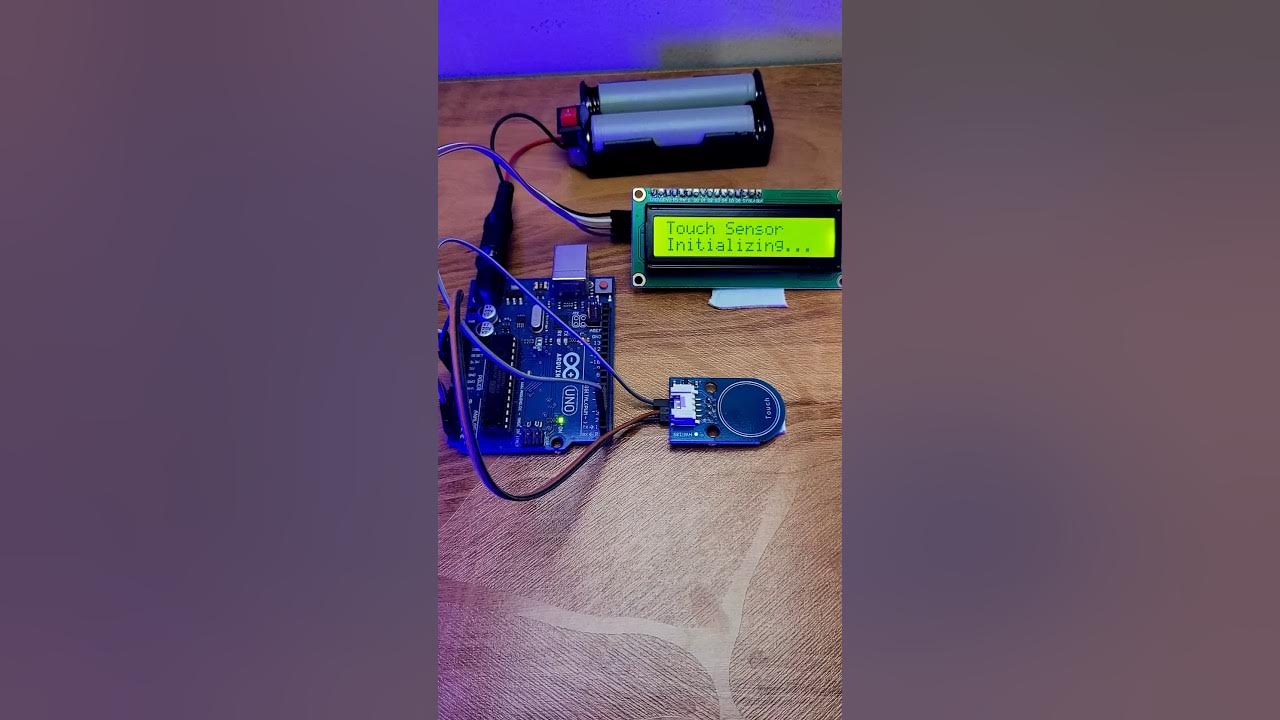 Arduino touch sensor #iot #arduino #tech #shortvideo #project - YouTube