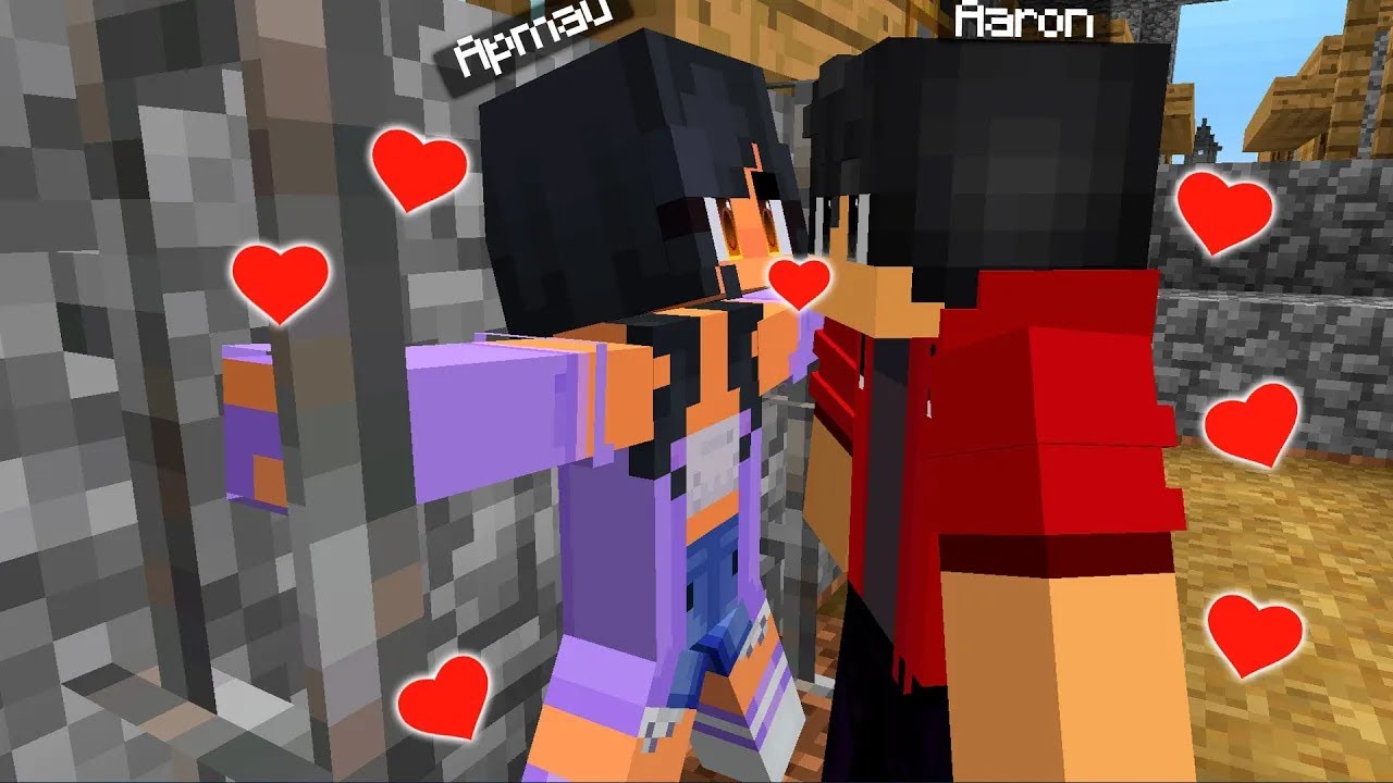 😍 Aaron Kiss Aphmau Youtube