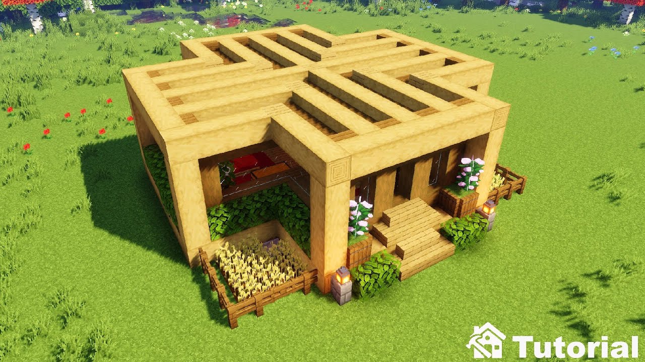 Casas de minecraft | Cómo construir una casa de supervivencia en ...