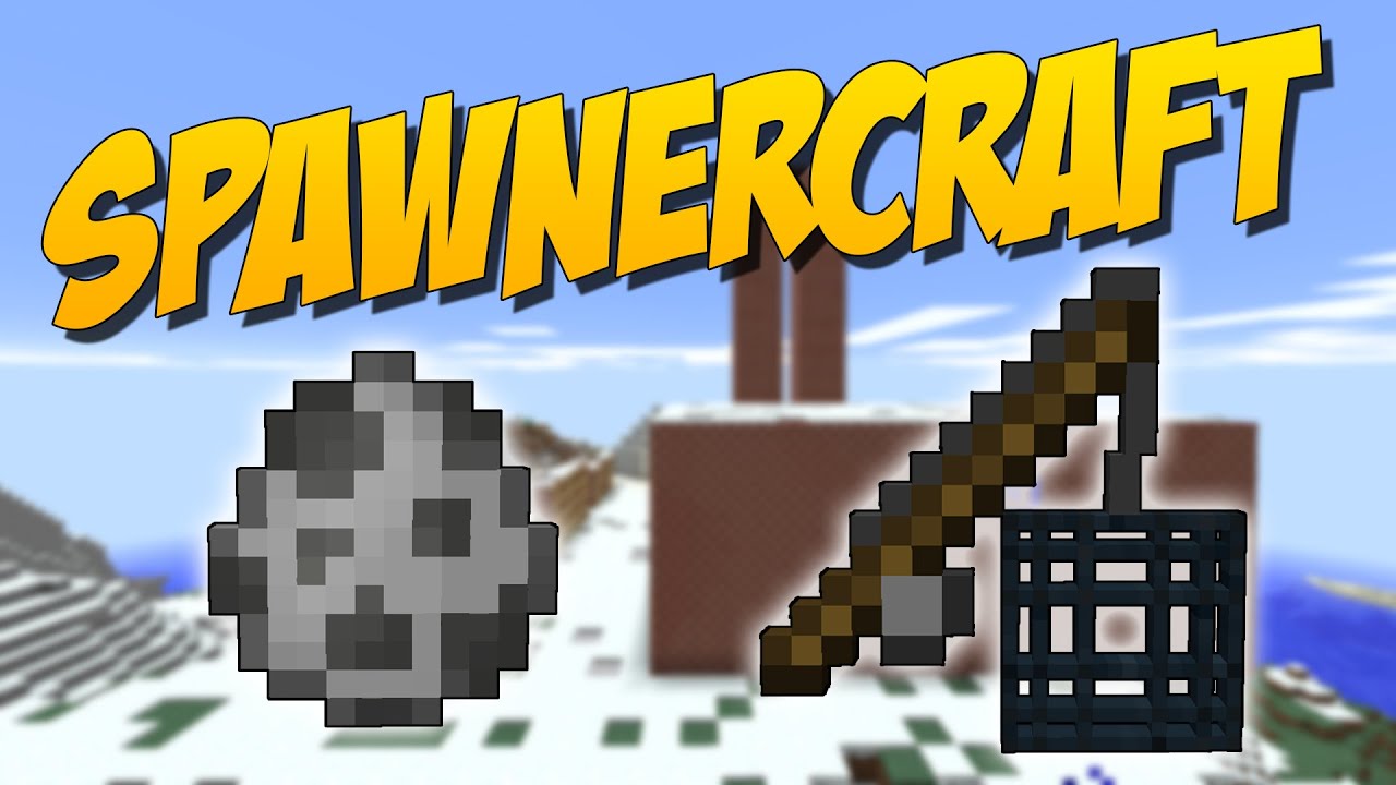 SPAWNERCRAFT: Mod Para Craftear Spawners - Minecraft Mod 1.10.2/1.10/1. ...