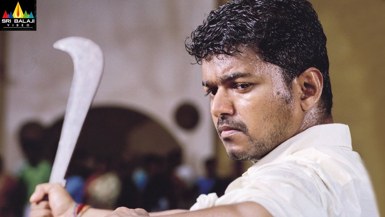 Mass Raja Movie Thalapathy Vijay Powerful Fight Scene | Telugu Movie ...