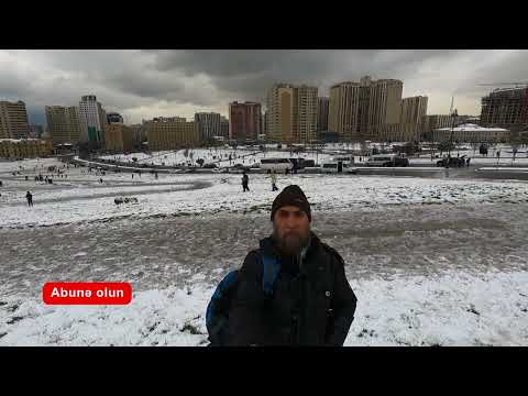 Qarlı gun Bakı  # Karlı gün Baku / Gopro Hero 9