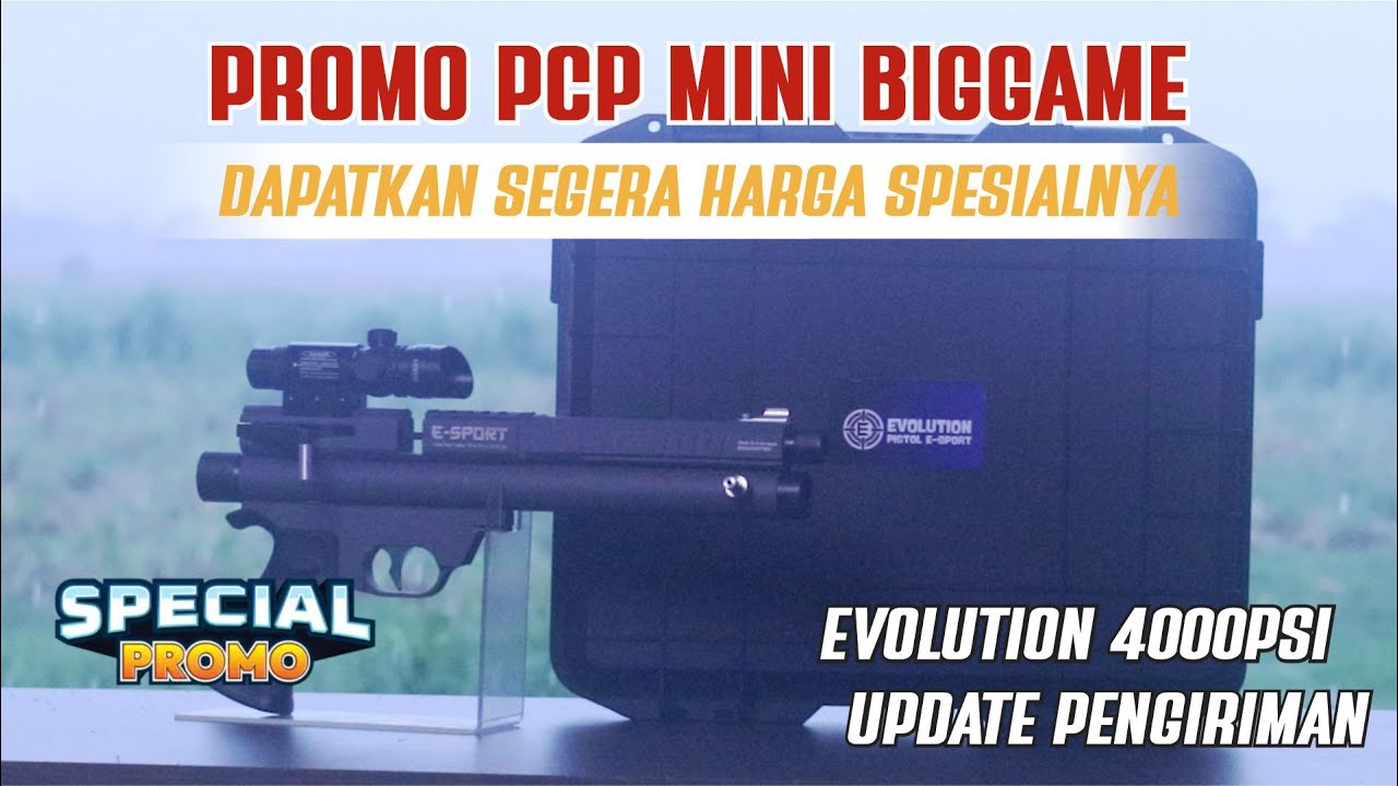 PALING BANYAK DICARI!!! SENAPAN PCP MINI BIG GAME EVOLUTION MAGAZINE ...