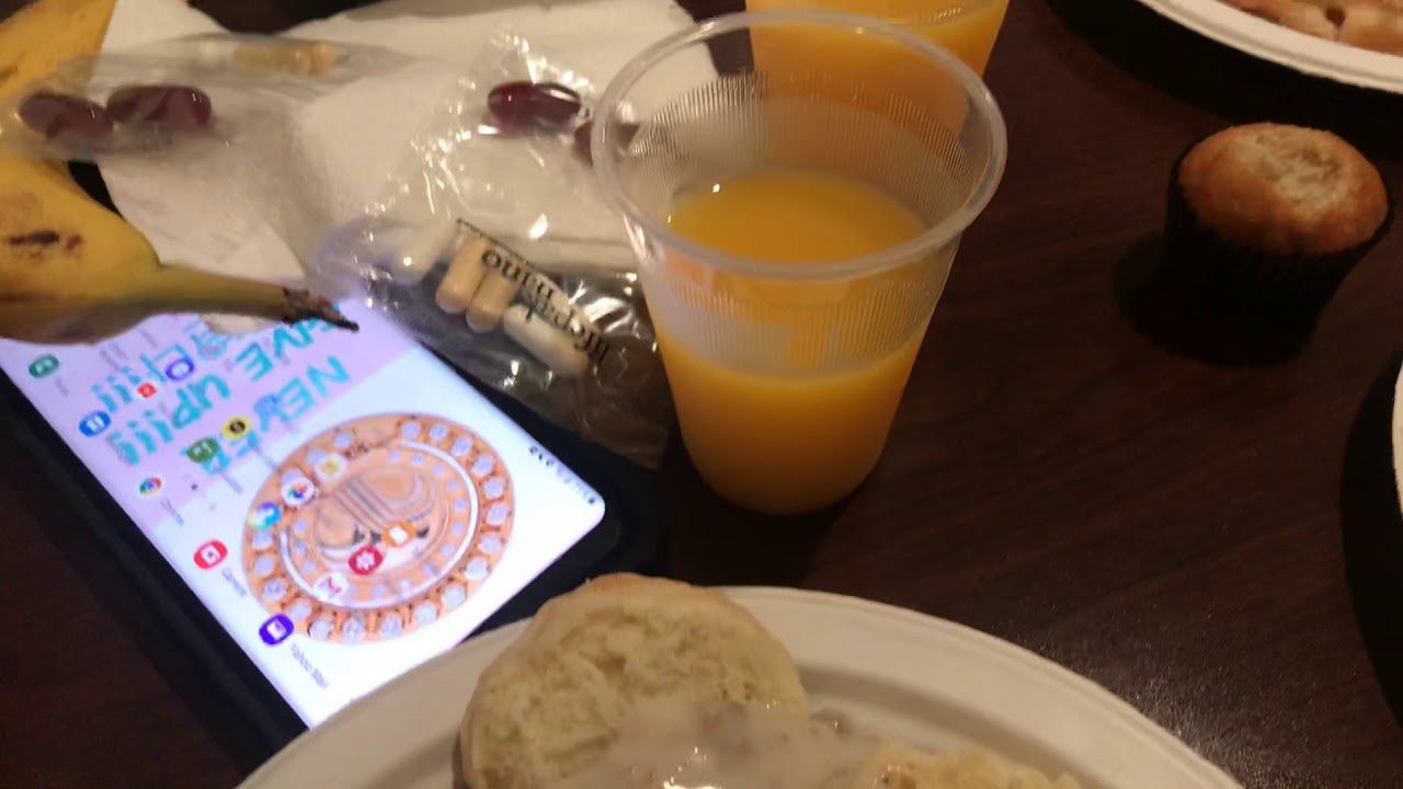 Breakfast at Sleep Inn and Suites - YouTube