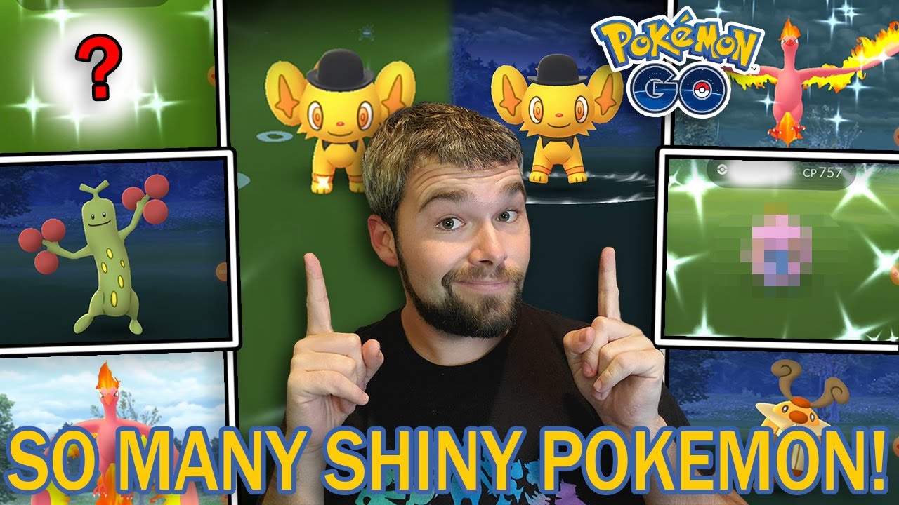 THIS EVENT IS CRAZY! 8 SHINY POKEMON CAUGHT! (Pokemon GO Fashion Week ...