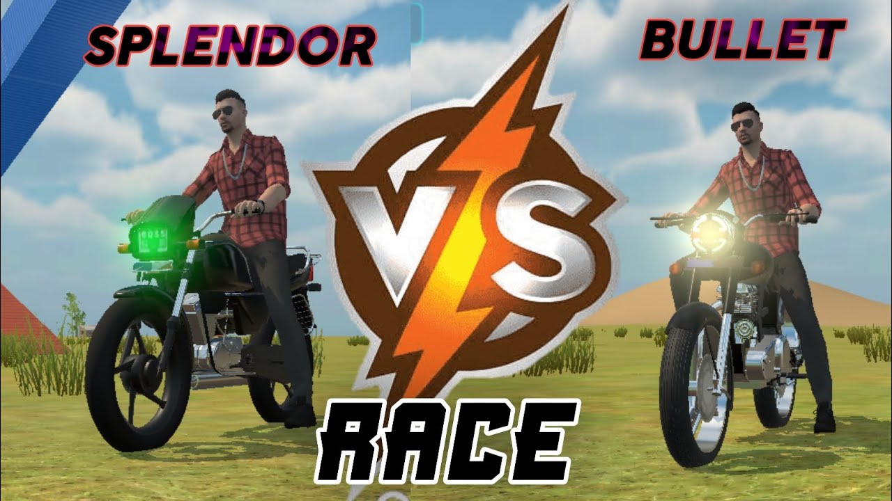 || SPLENDOR VS BULLET RACE || - YouTube