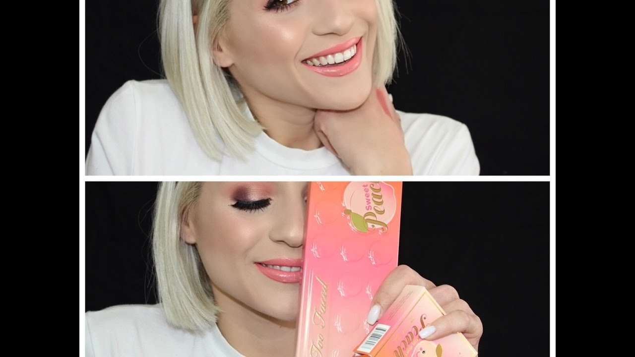 ΑΝΟΙΞΙΑΤΙΚΟ ΜΑΚΙΓΙΑΖ ΜΕ TooFaced "Sweet Peach" || GIO DREVELI || Greek ...