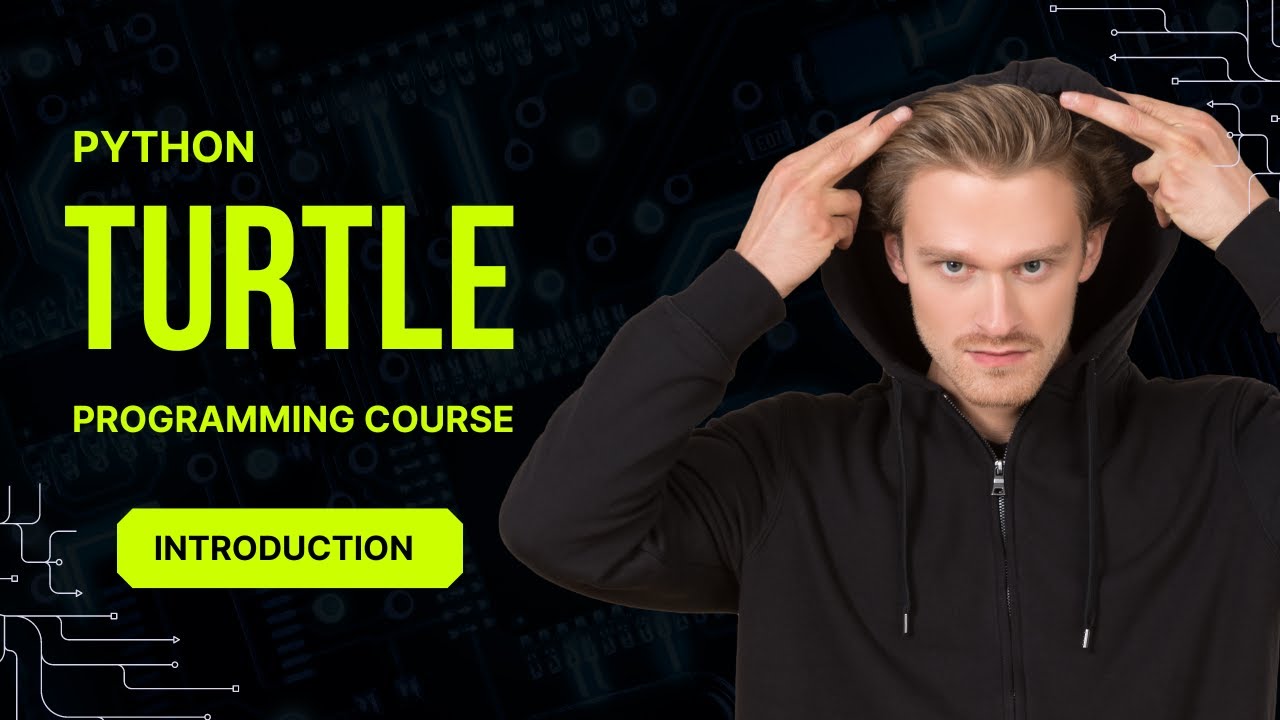 Python Turtle Programming Course 2024 | Introduction | Python Turtle