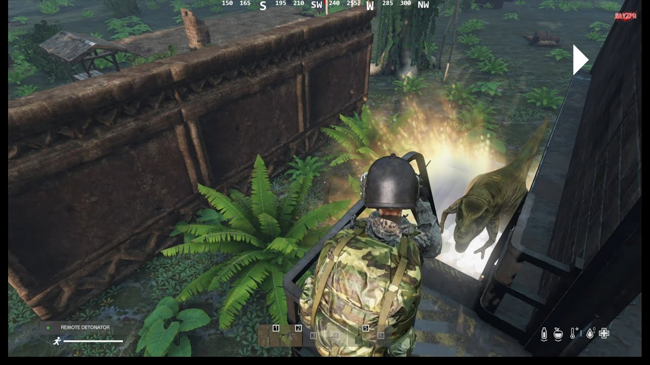DayZ: T-Rex Meet Claymore - YouTube