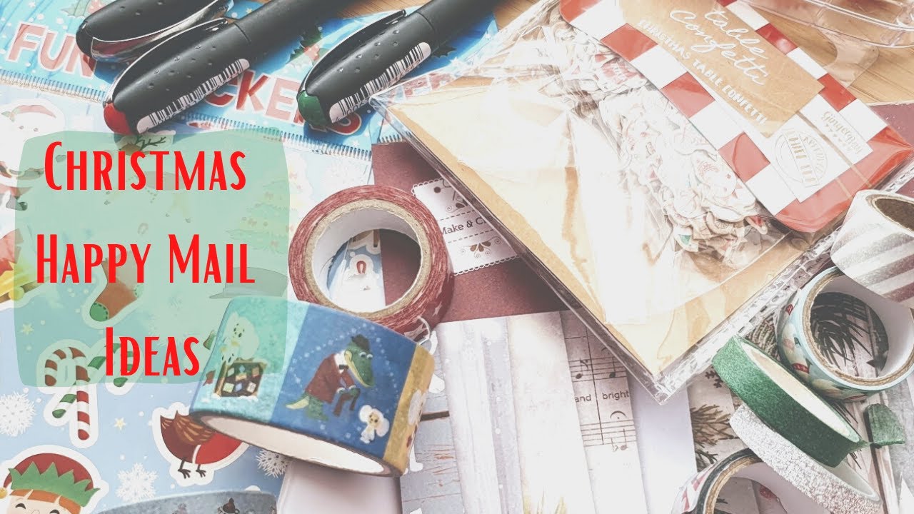 Christmas Happy Mail Ideas - YouTube