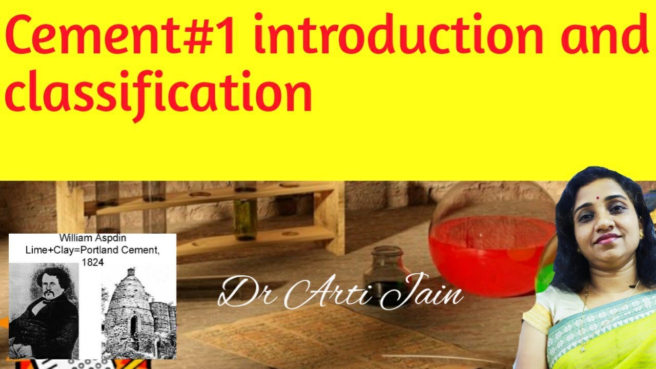 Cement, introduction, classification of cement - YouTube