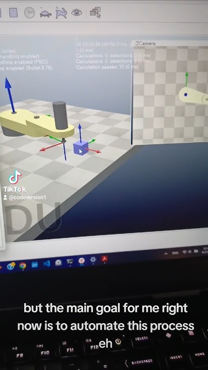 Little demo of a SCARA robot simulation using the CoppeliaSIM program. - YouTube