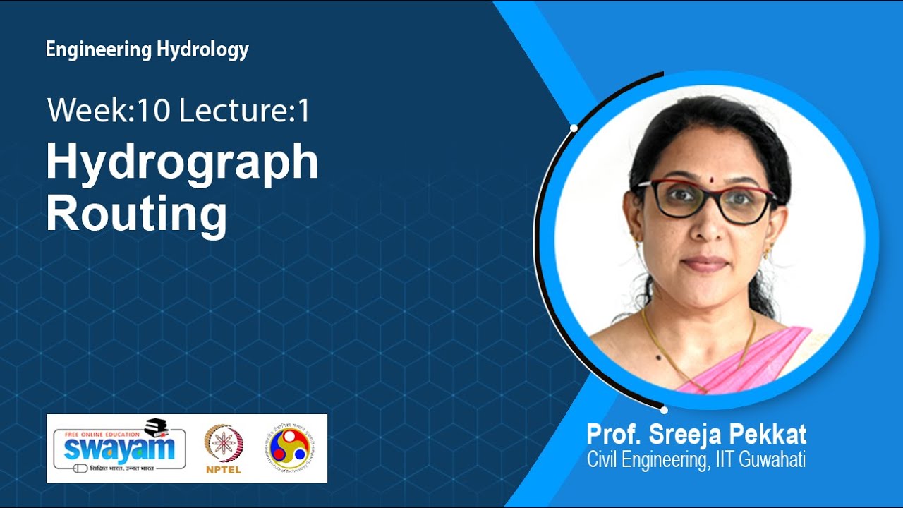 Lec 66: Hydrograph Routing - YouTube