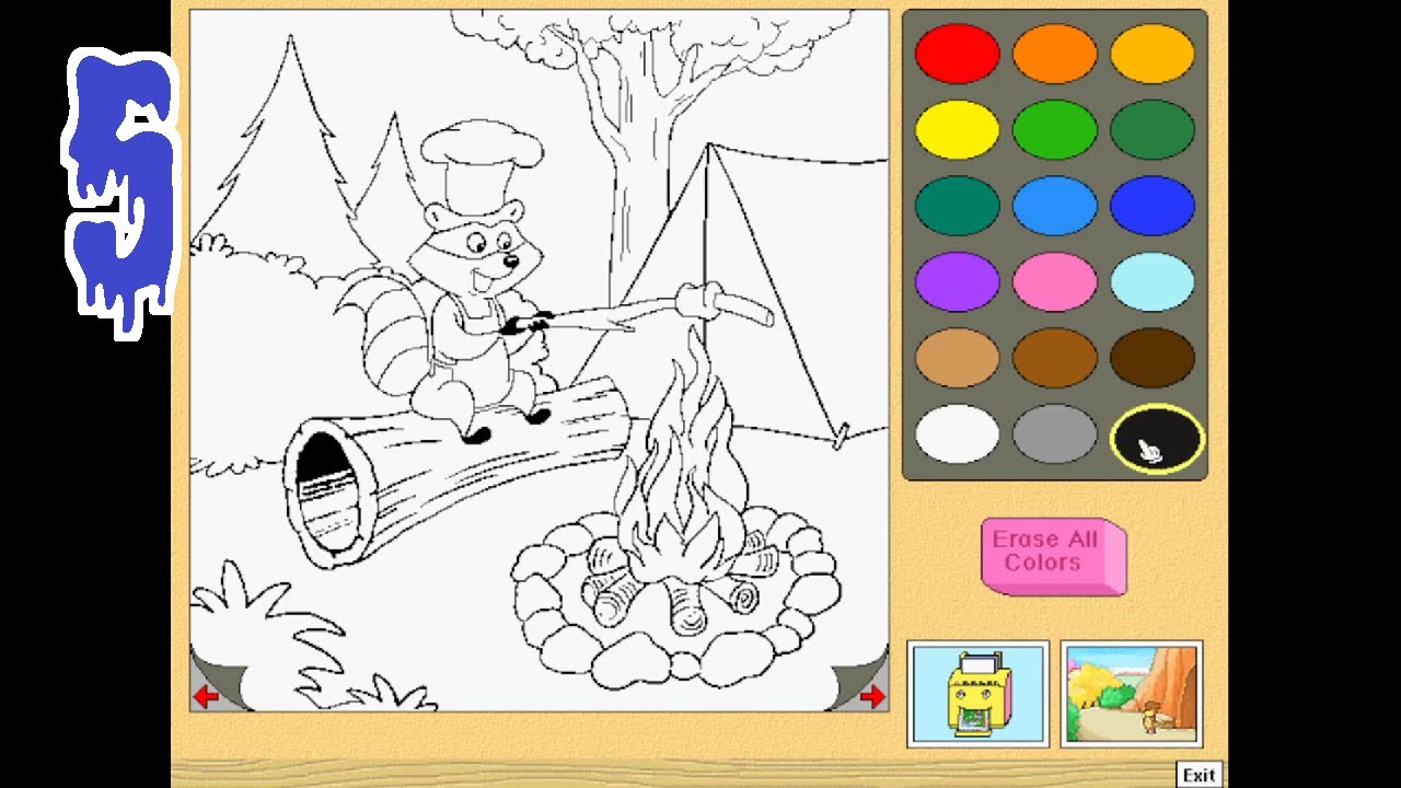 WORST COLORING BOOK EVER - Reader Rabbit (Personalized) Kindergarden ...