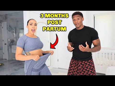 Rissa Tries On Her Maternity Clothes 3 Months After Giving Birth! *SHOCKING*