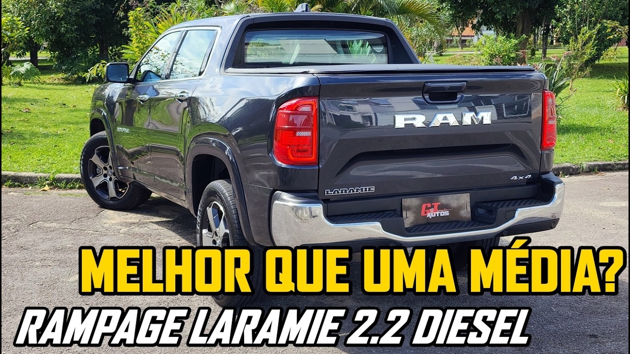 RAM Rampage Laramie 2.2 Diesel: novo motor faz ela ter o melhor custo ...